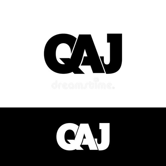 Letter QAJ Simple Monogram Logo Icon Design. Stock Vector ...
