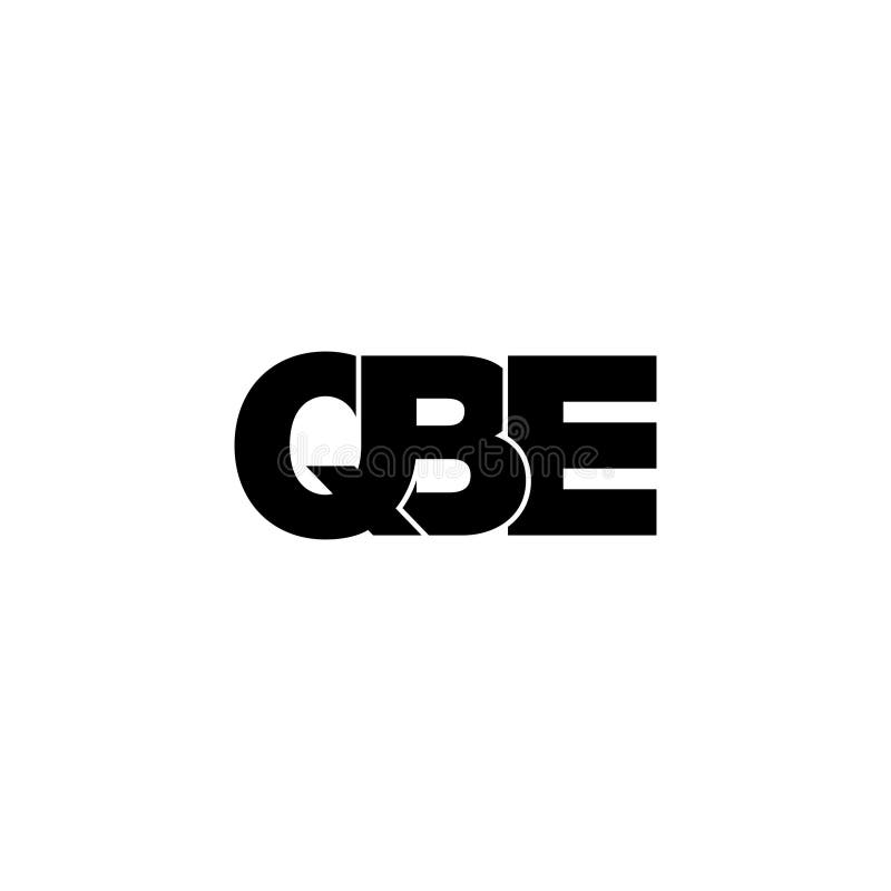 Letter QBE Simple Monogram Logo Icon Design. Stock Vector ...