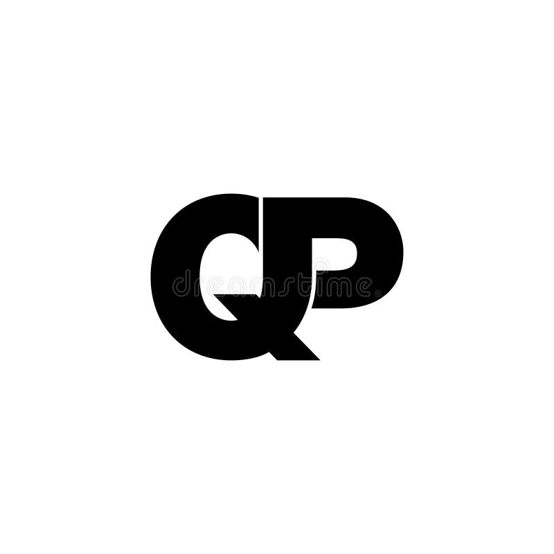 Letter QP Simple Monogram Logo Icon Design. Stock Vector - Illustration ...