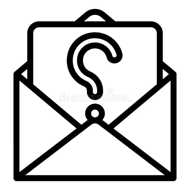 Question Mark Letter Stock Illustrations – 7,097 Question Mark Letter ...