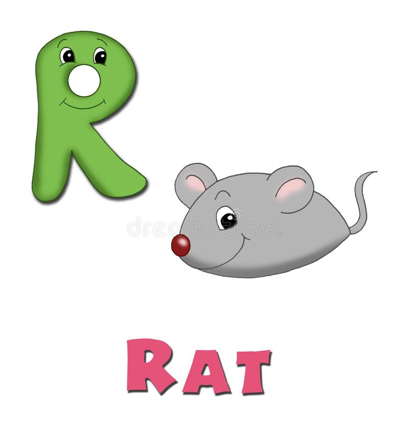 Letter R Rat Stock Illustrations – 42 Letter R Rat Stock Illustrations ...