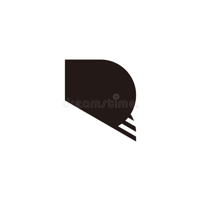 Letter R Abstract Shadow Geometric Simple Logo Vector Stock Vector ...