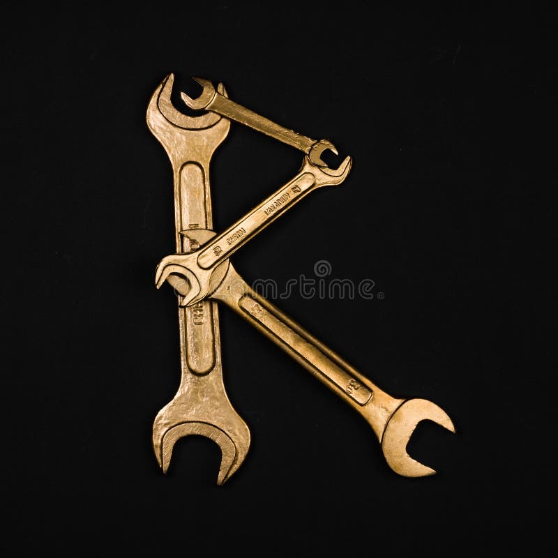 Letter R Alphabet Made Repair Tools Stock Photos - Free & Royalty-Free ...