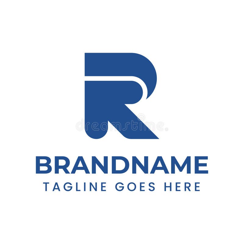 Letter R Arrow Technology Logo, Symbolizing Progress, Innovation, and ...