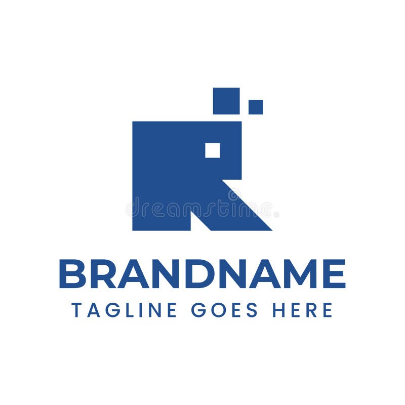 Letter R Arrow Technology Logo, Symbolizing Progress, Innovation, and ...