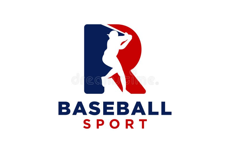 Letter R Baseball Logo Icon Vector Template, Stock Vector ...