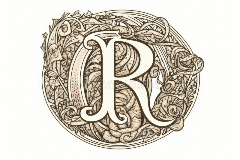 Celtic Letter R Stock Illustrations – 19 Celtic Letter R Stock ...