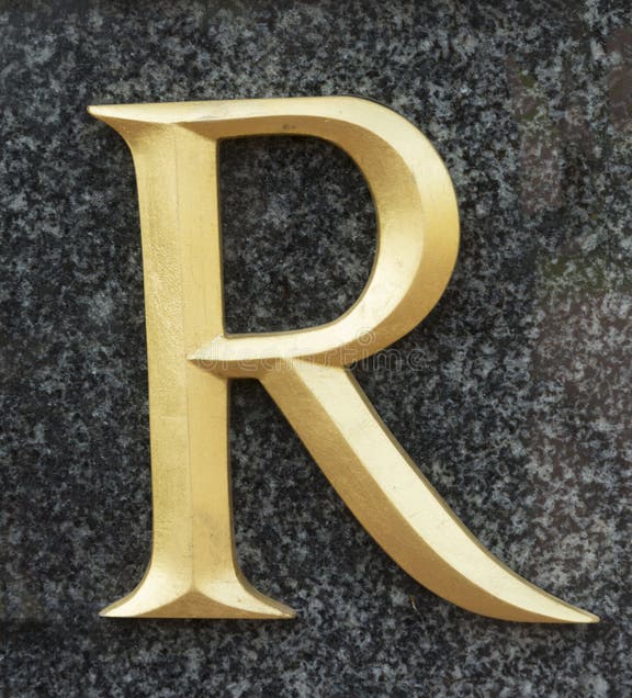 Letter R stock photo. Image of computers, business, predesigned - 98447138