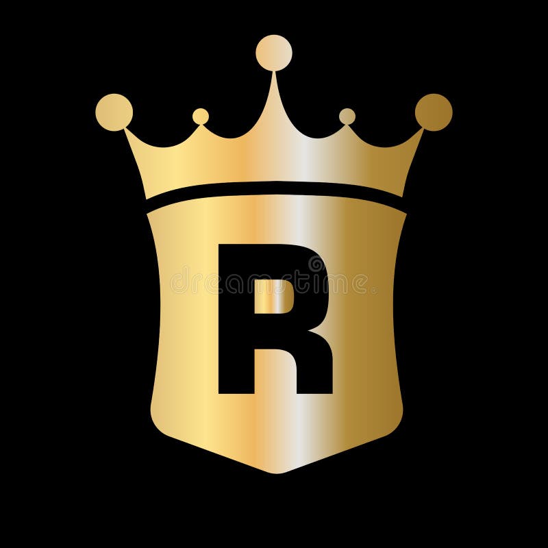 Letter R Logo Crown Stock Illustrations – 717 Letter R Logo Crown Stock ...