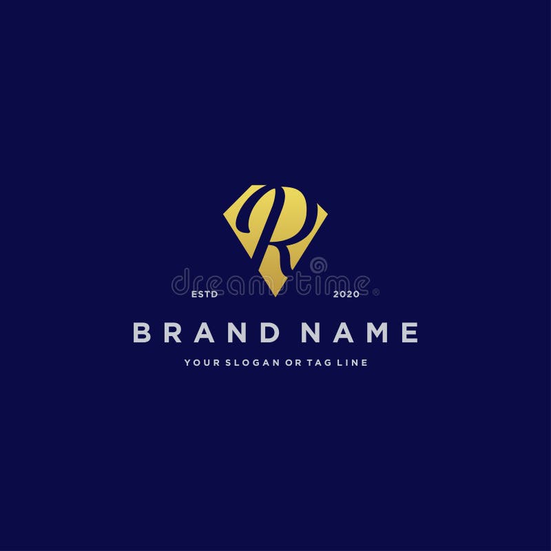 Diamond Letter Logo R Stock Illustrations – 619 Diamond Letter Logo R ...