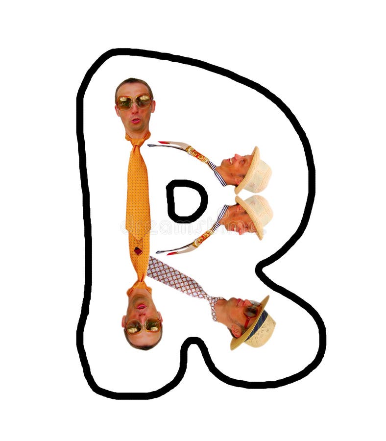 Letter R. stock illustration. Illustration of smile, three - 86614234