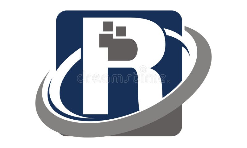 Letter R I Logo stock vector. Illustration of industry - 85735987