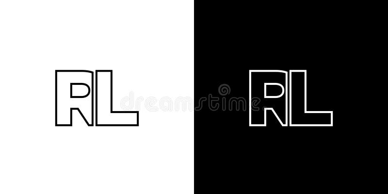 Rl Initial Logo Stock Illustrations – 1,295 Rl Initial Logo Stock ...