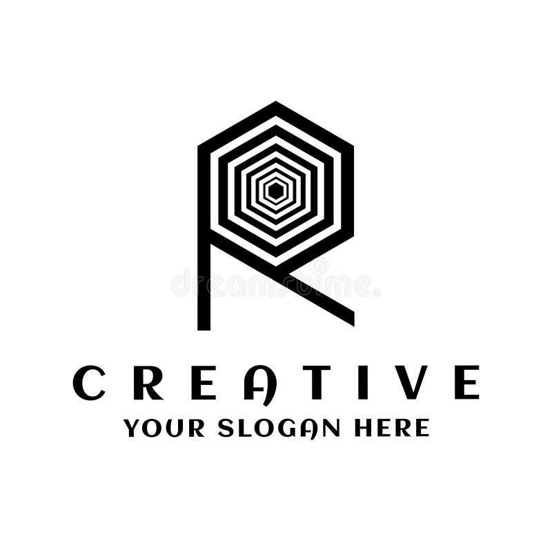 Letter R Logo Design Template. Initial R Letter Logo. Usable for ...