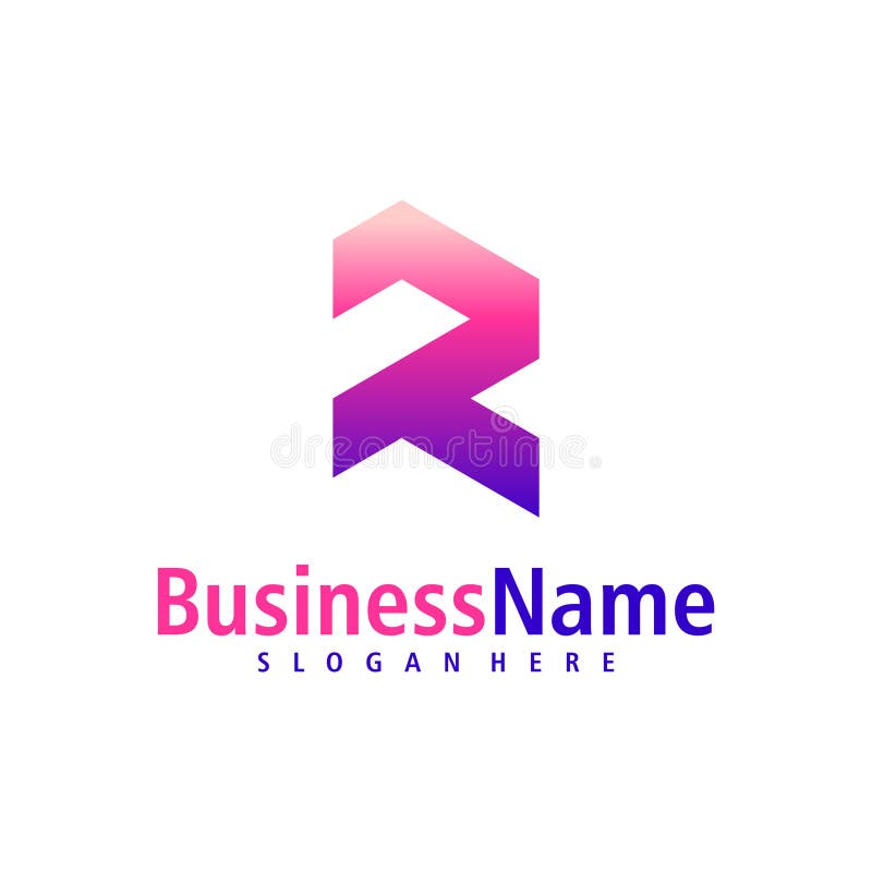 Letter R Logo Design Vector. Creative Initial R Logo Concepts Template ...