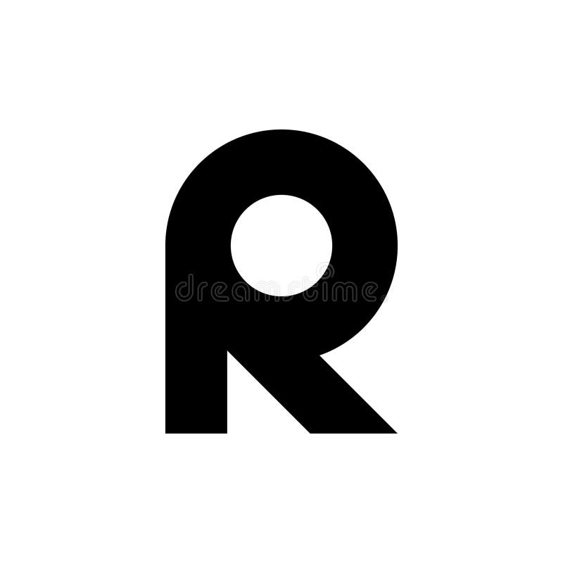 Letter R Logo or Icon Design Stock Vector - Illustration of design ...