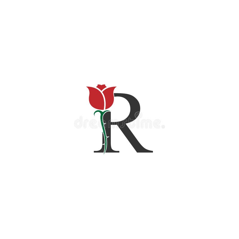 Alphabet Letter R Rose Stock Illustrations – 225 Alphabet Letter R Rose ...