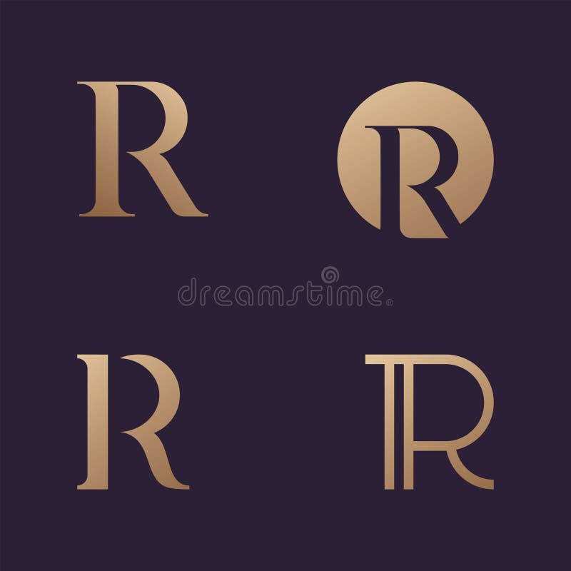 Letter R Logo Template Design Vector Stock Vector - Illustration of ...