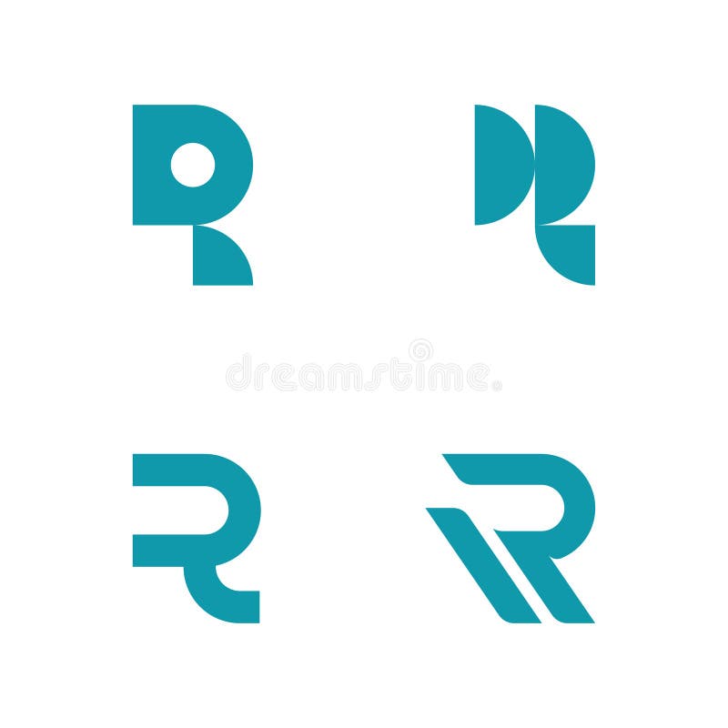 Letter R Logo Template Design Vector Stock Vector - Illustration of ...