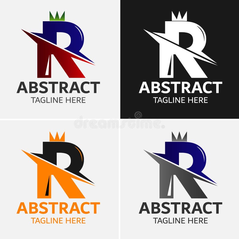 Letter R Logo Template stock vector. Illustration of business - 94217689