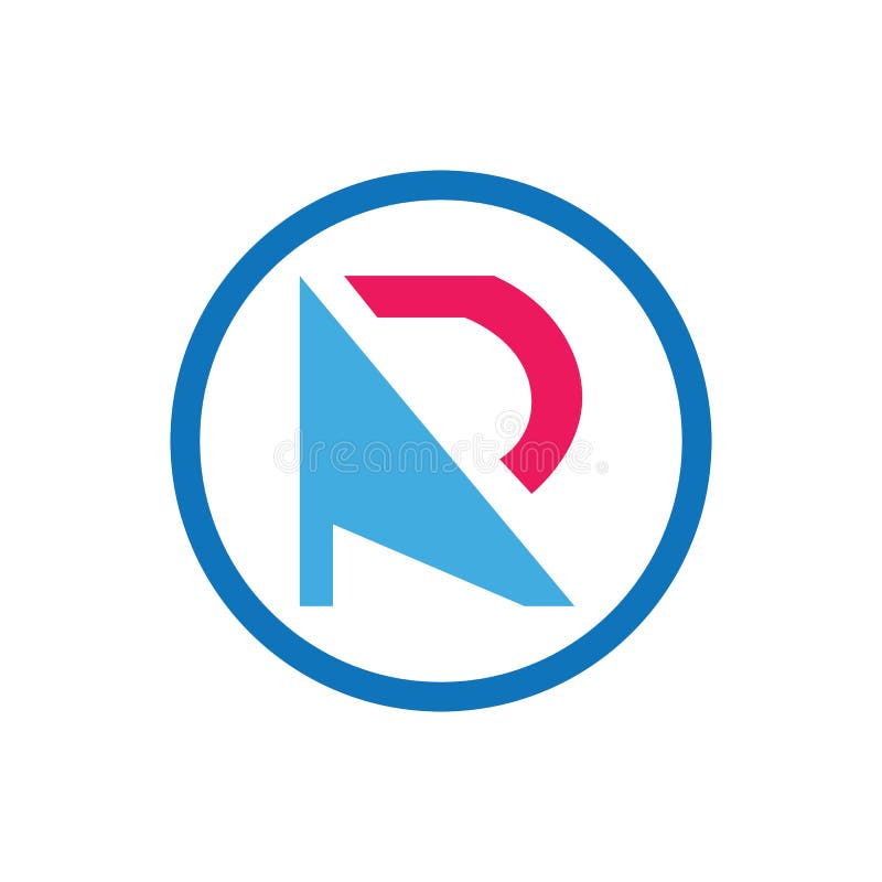 Letter R Logo Template Vector Icon Design Stock Vector - Illustration ...