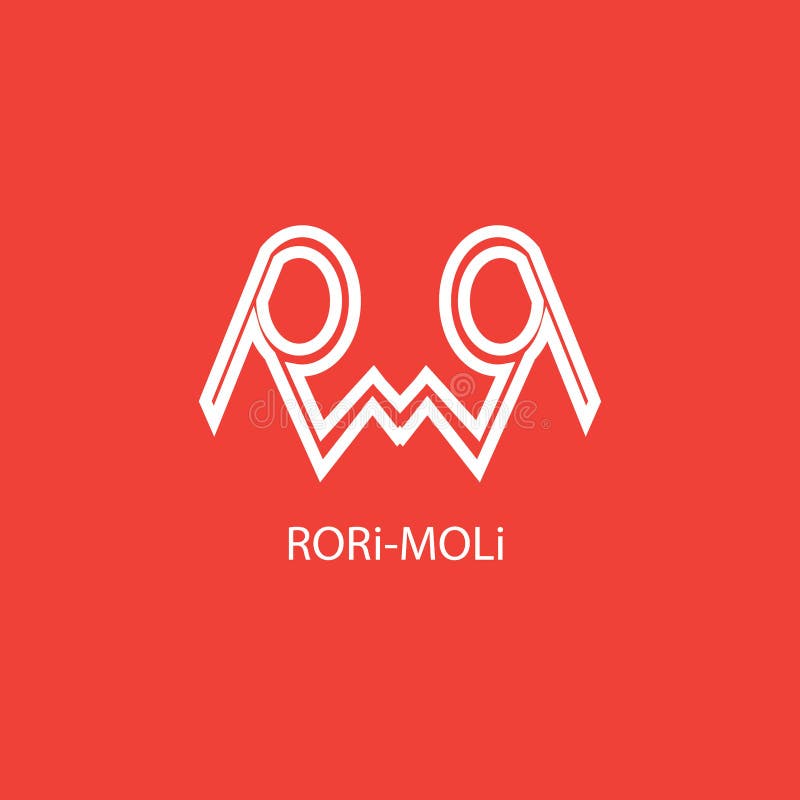 Letter r and m logo vector stock illustration. Illustration of letterm ...