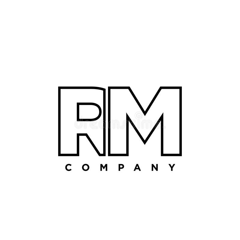 Monogram Letter Rm Stock Illustrations – 1,064 Monogram Letter Rm Stock ...