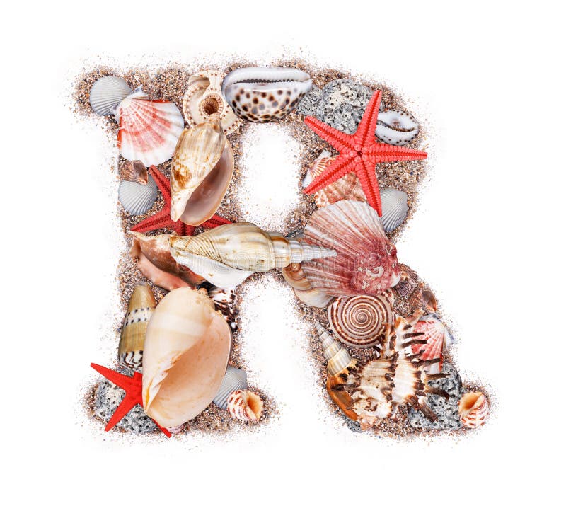 Shell Letter R Stock Photos - Free & Royalty-Free Stock Photos from ...