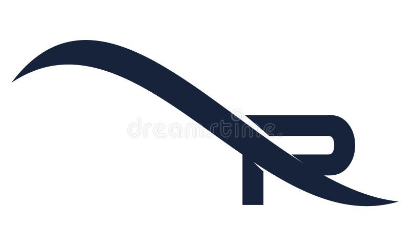 Letter R Modern stock vector. Illustration of alphabet - 104404469