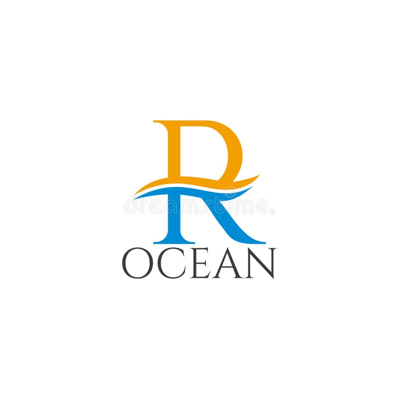 Letter R Beach Logo Stock Illustrations – 140 Letter R Beach Logo Stock ...