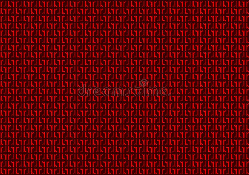 Letter R Pattern In Different Colored Red Shades For Wallpaper Stock ...