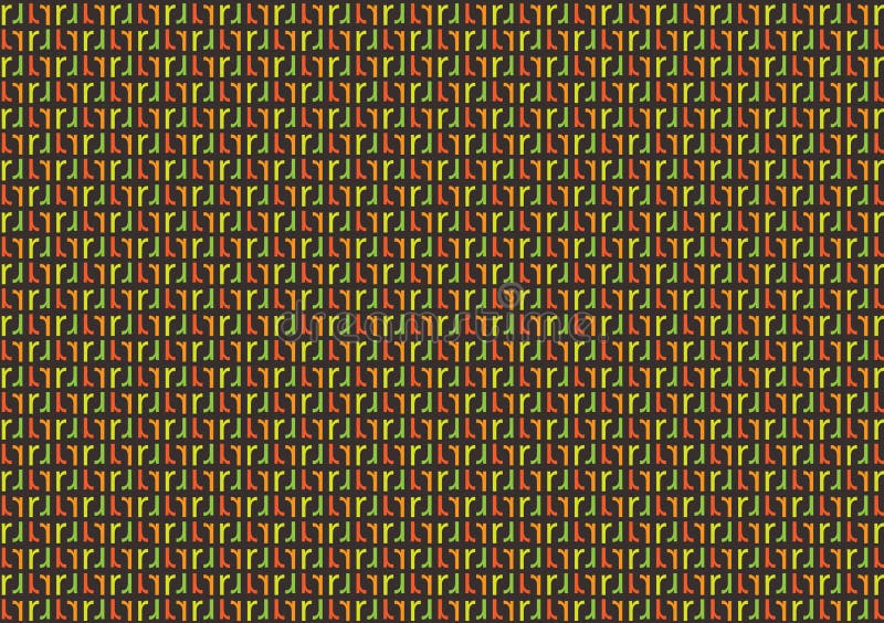 Letter R Pattern in Different Colored Shades for Wallpaper Stock ...