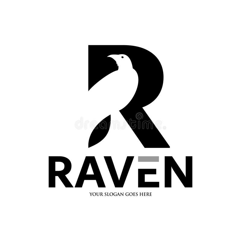 Logo Letter R Crow Stock Illustrations – 15 Logo Letter R Crow Stock ...