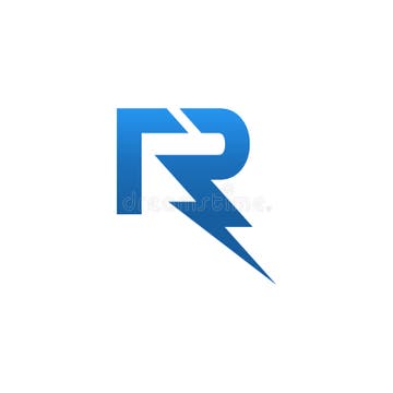 Thunder Letter R Logo Stock Illustrations – 125 Thunder Letter R Logo ...