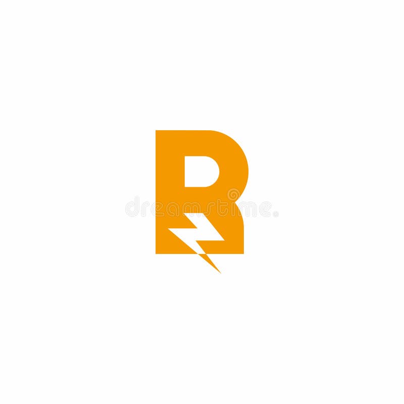Thunder Letter R Logo Stock Illustrations – 114 Thunder Letter R Logo ...