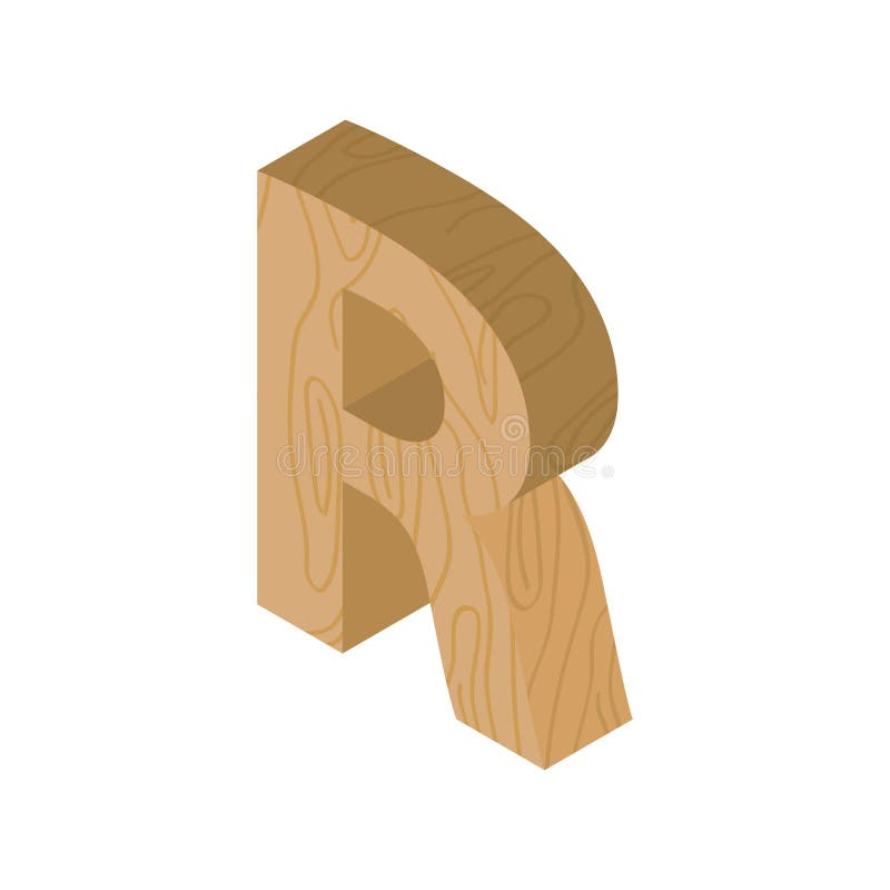 Letter R. Vector Illustration Decorative Design Stock Vector ...