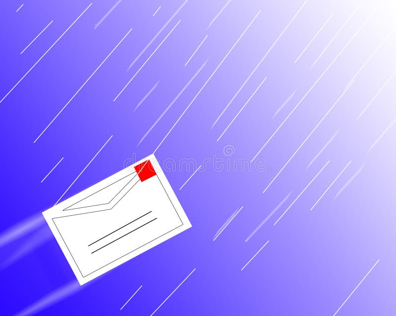 Letter In Rain Picture. Image: 409842
