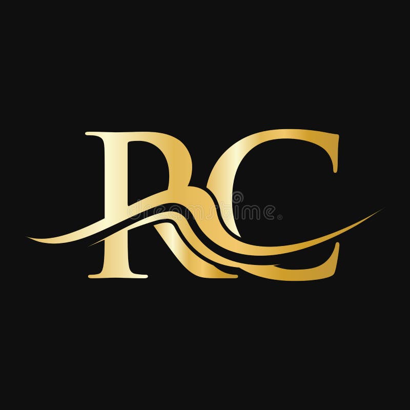 Letter RC Logo Design. Initial RC Logotype Template for Business and ...