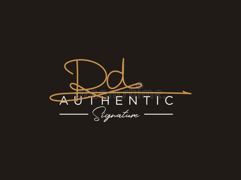 Letter Rd Signature Stock Illustrations – 260 Letter Rd Signature Stock ...