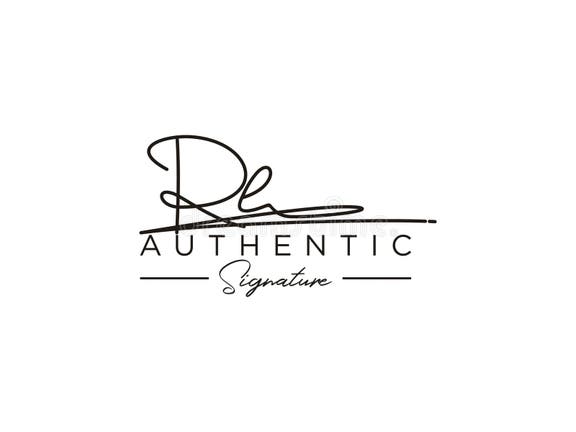 Letter RE Signature Logo Template Vector Stock Vector - Illustration of ...