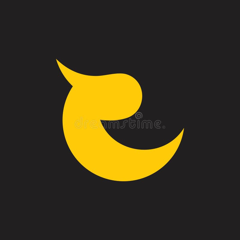 Letter Re Simple Geometric Logo Vector Stock Vector - Illustration of ...