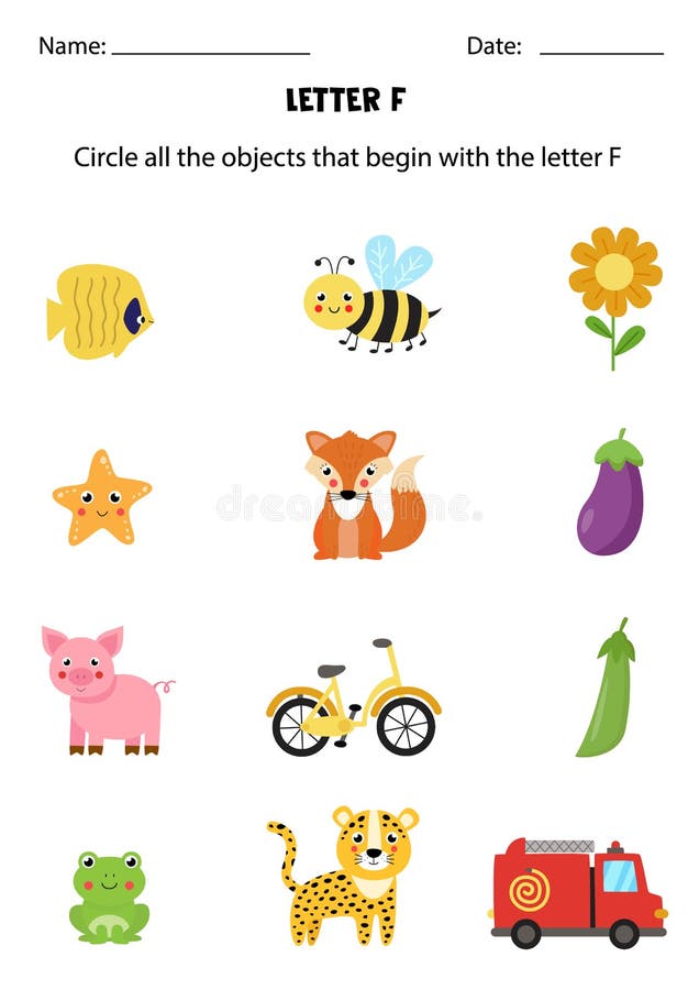 Letter Recognition for Kids. Cut and Glue. Letter P. Stock Vector ...