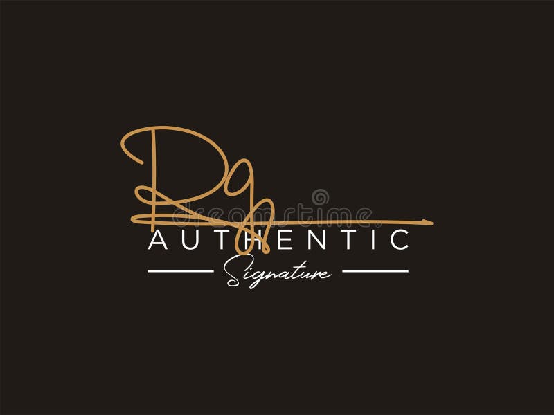 Rg Signature Stock Illustrations – 248 Rg Signature Stock Illustrations ...