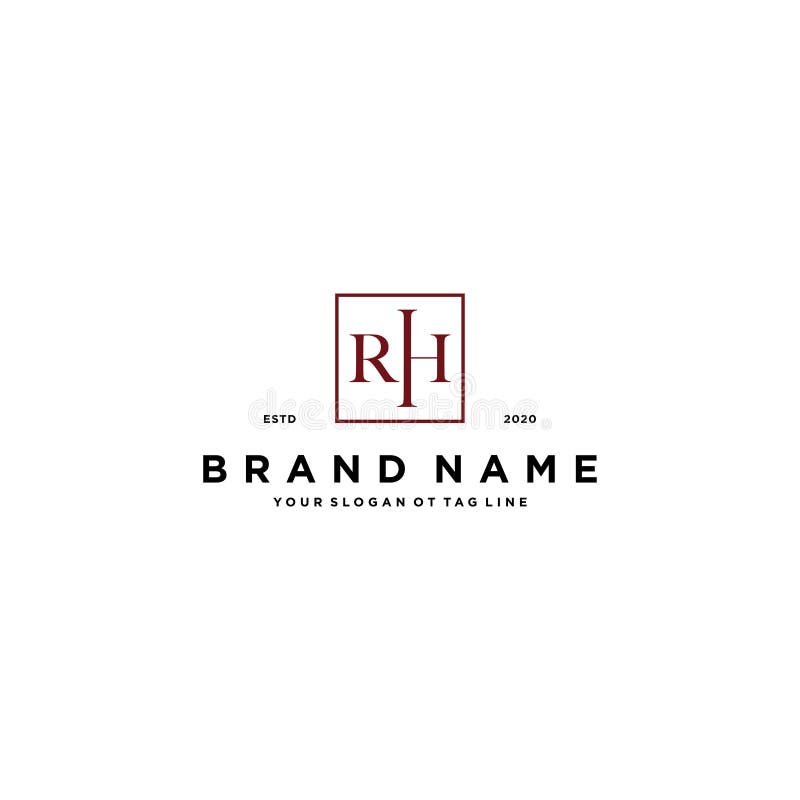 Rh Logo Design Stock Illustrations – 1,213 Rh Logo Design Stock ...