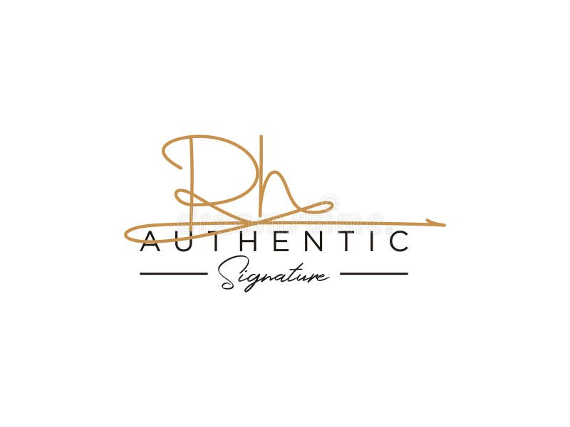 Signature Rh Stock Illustrations – 248 Signature Rh Stock Illustrations ...
