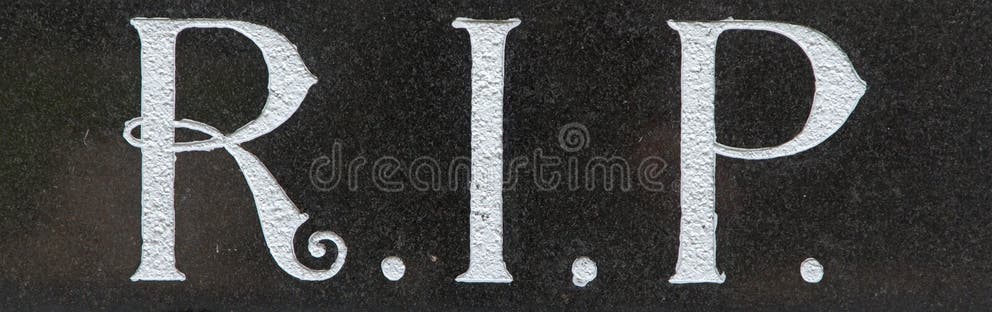 The letter RIP on a grave stock photo. Image of despair - 23741872