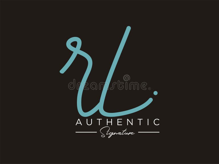 Signature Rl Stock Illustrations – 220 Signature Rl Stock Illustrations ...