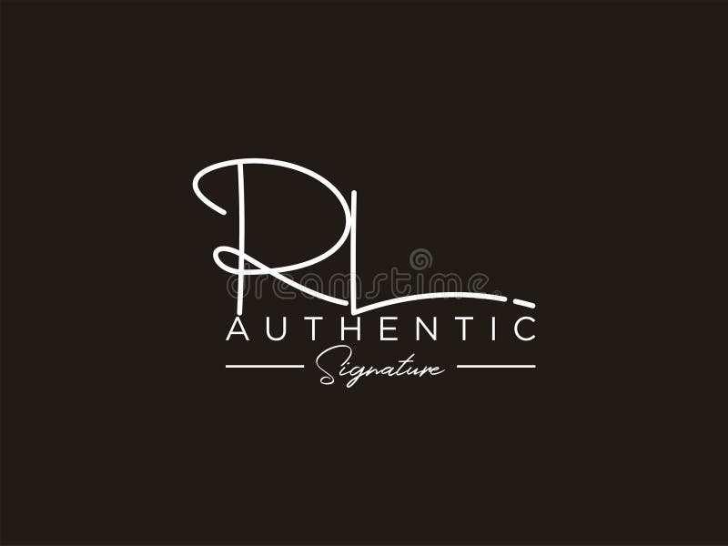 Signature Rl Stock Illustrations – 220 Signature Rl Stock Illustrations ...