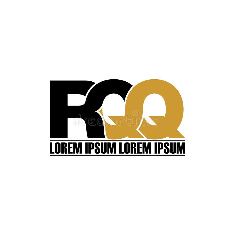 Letter RQQ Simple Monogram Logo Icon Design. Stock Vector ...