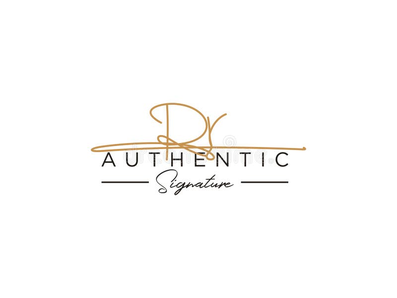 Letter RR Signature Logo Template Vector Stock Vector - Illustration of ...